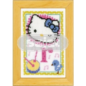 borduurpakket hello kitty, letter R - Sajet